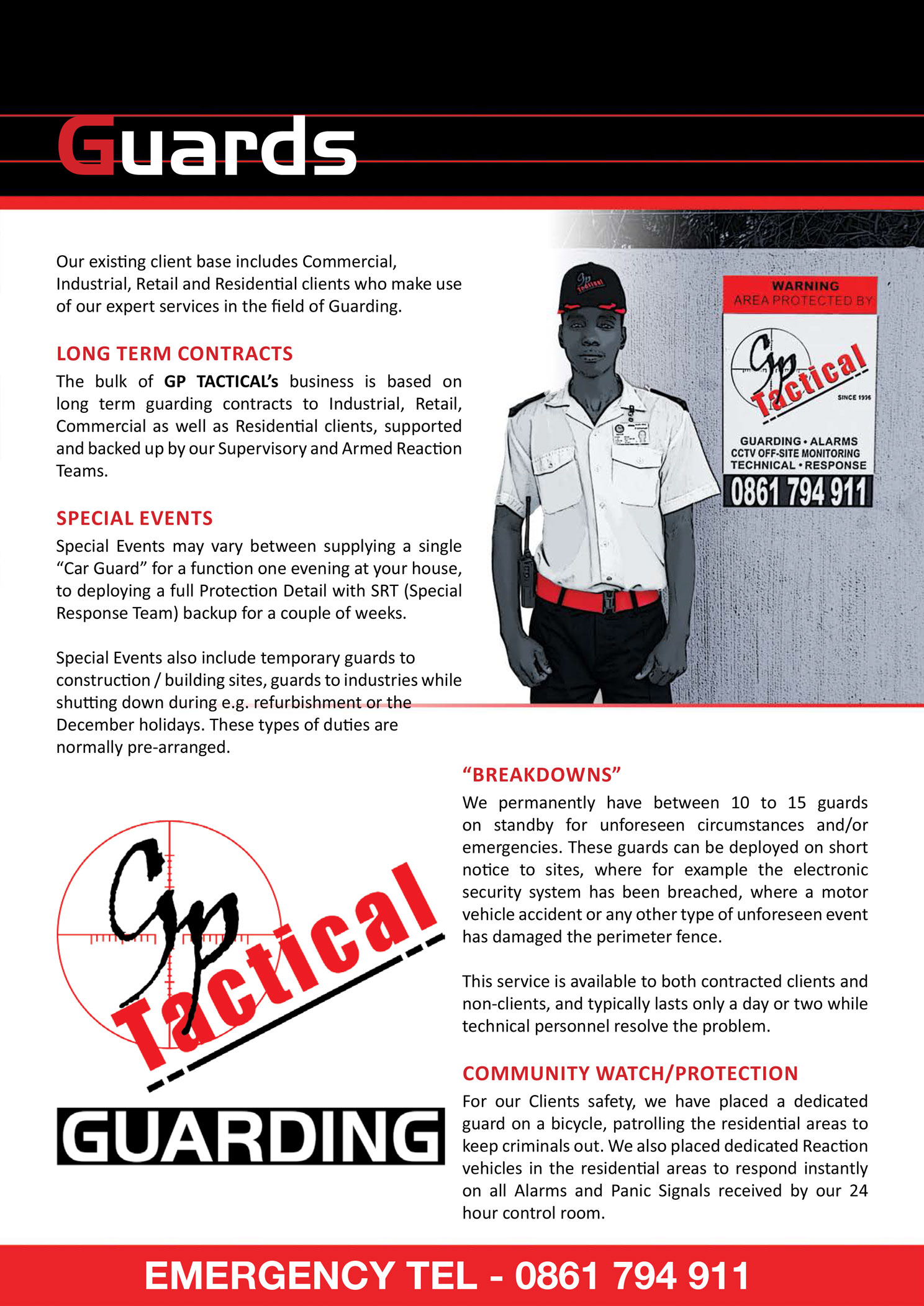 GP Tactical - Guards